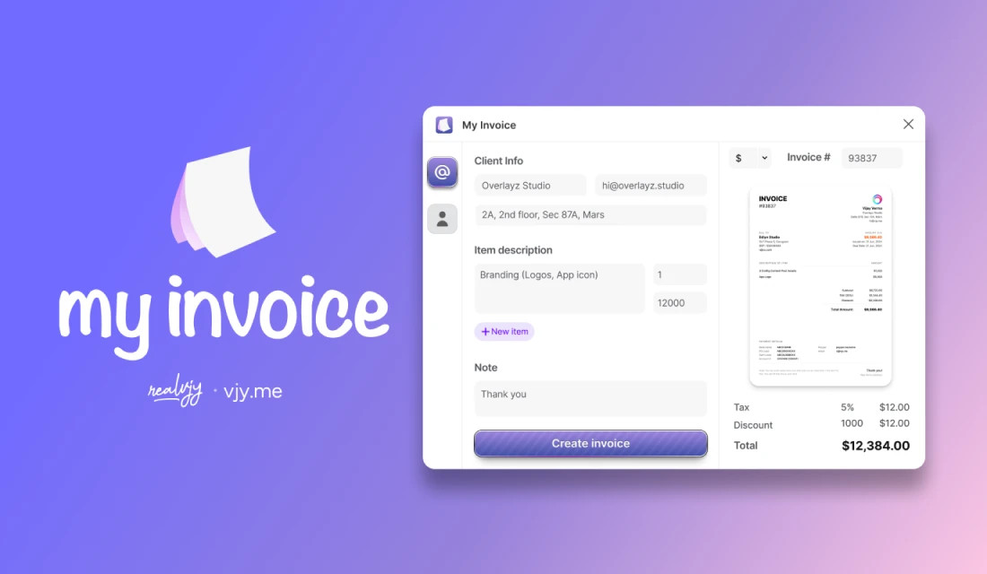 vijay verma Invoice | Dezi Gallery